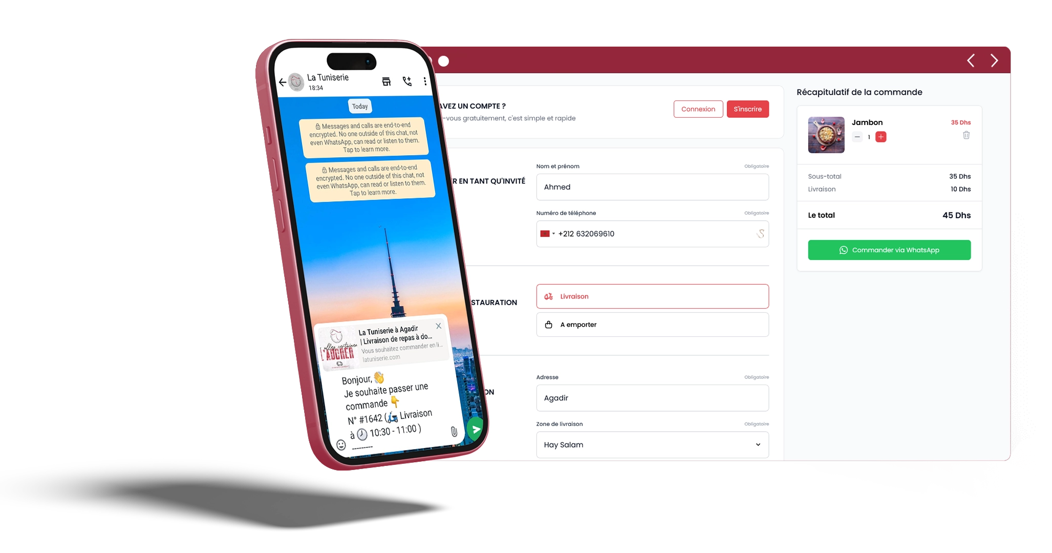 Create your Restaurant Website and Digital Menu with QR Code | TResto Maroc